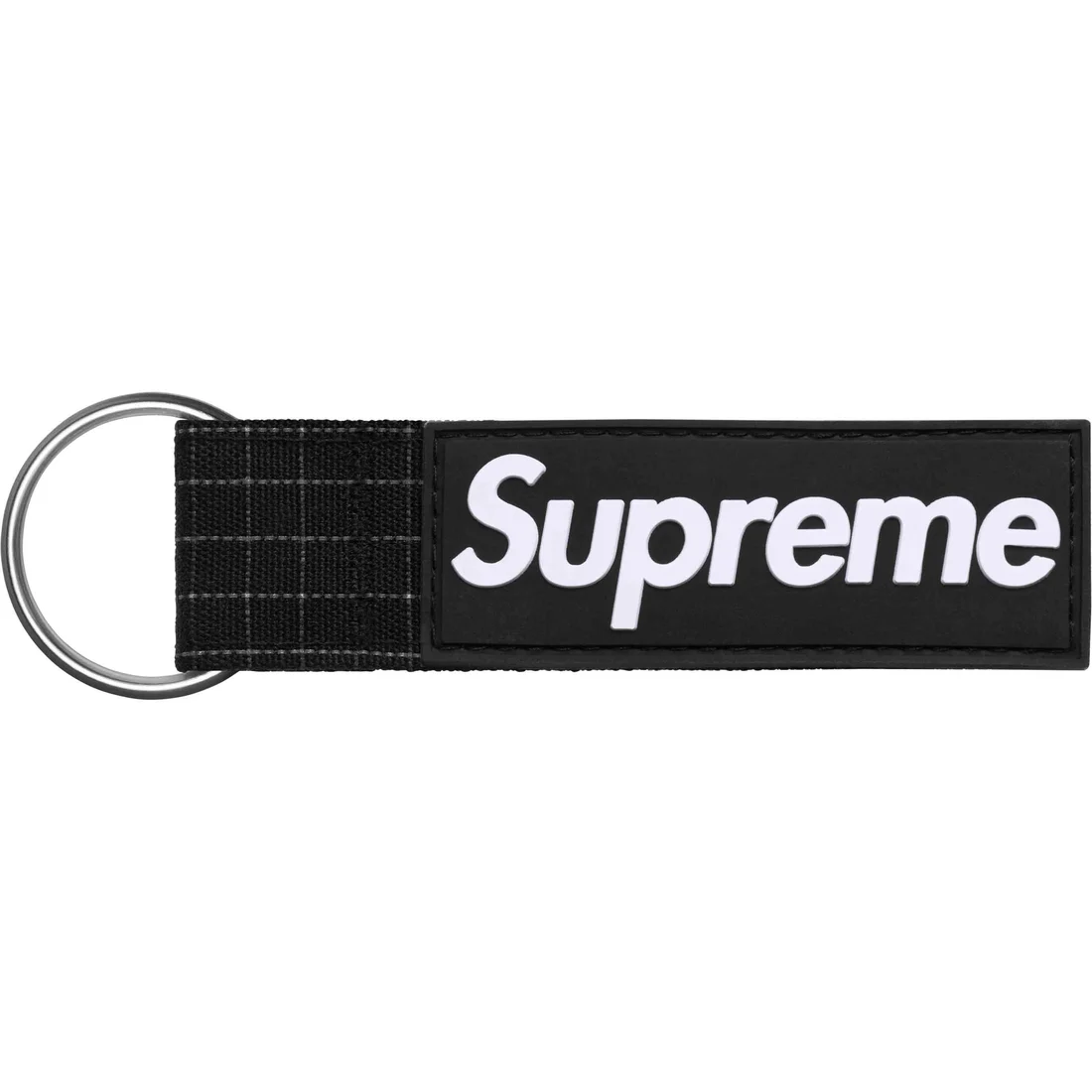 Supreme Ripstop Keychain SS 24 "Black" : COP Perú
